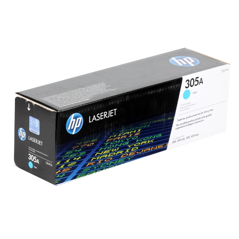 CE411A лазерный картридж 305A Cyan | CE411A (HP) для принтеров HP