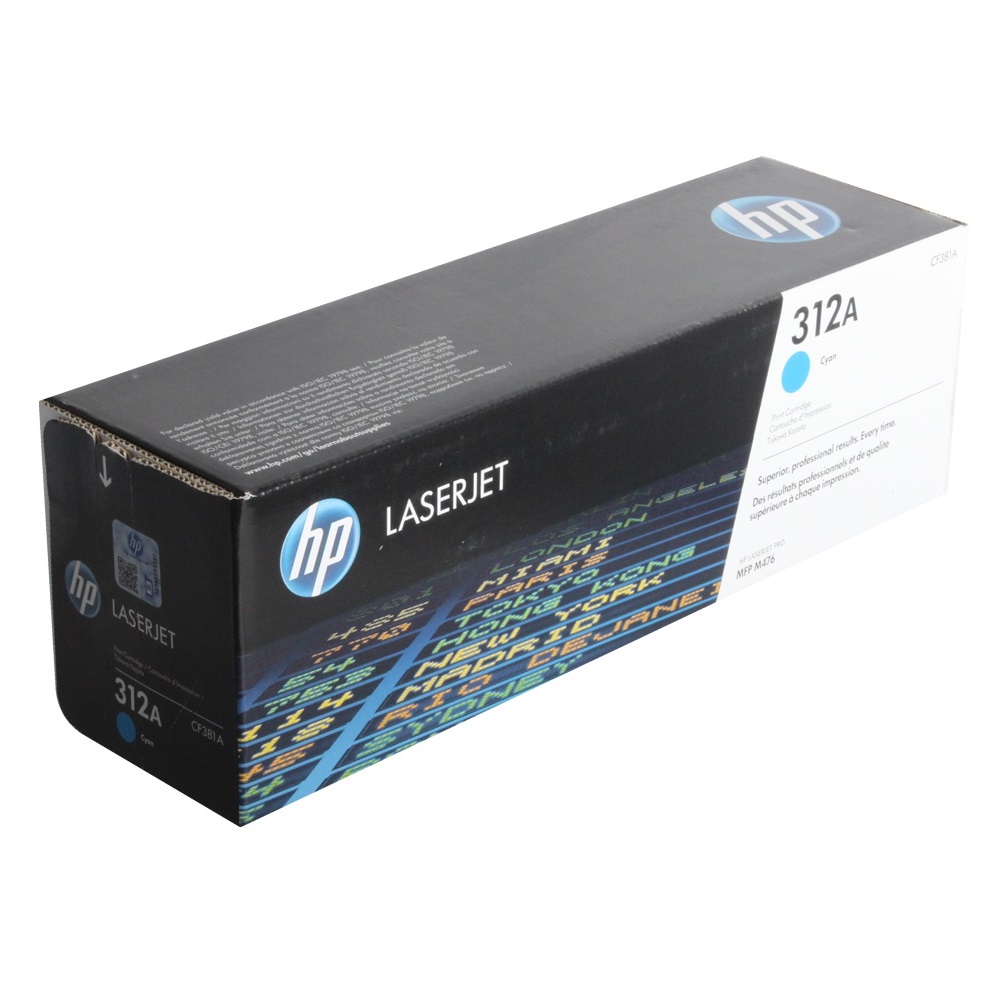 CF381A лазерный картридж 312A Cyan | CF381A (HP) для принтеров HP