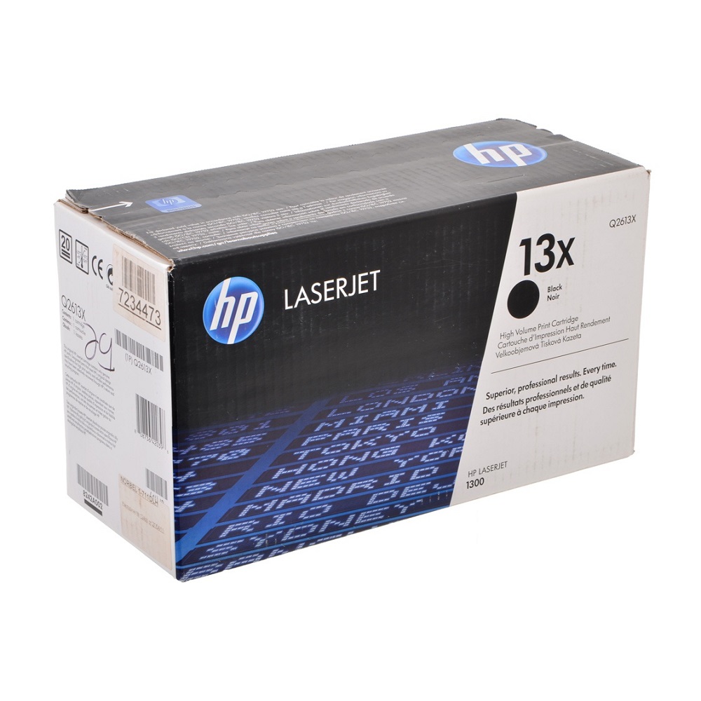 Картридж HP 13X - Q2613X оригинальный черный купить на lazerka.net Л001412
